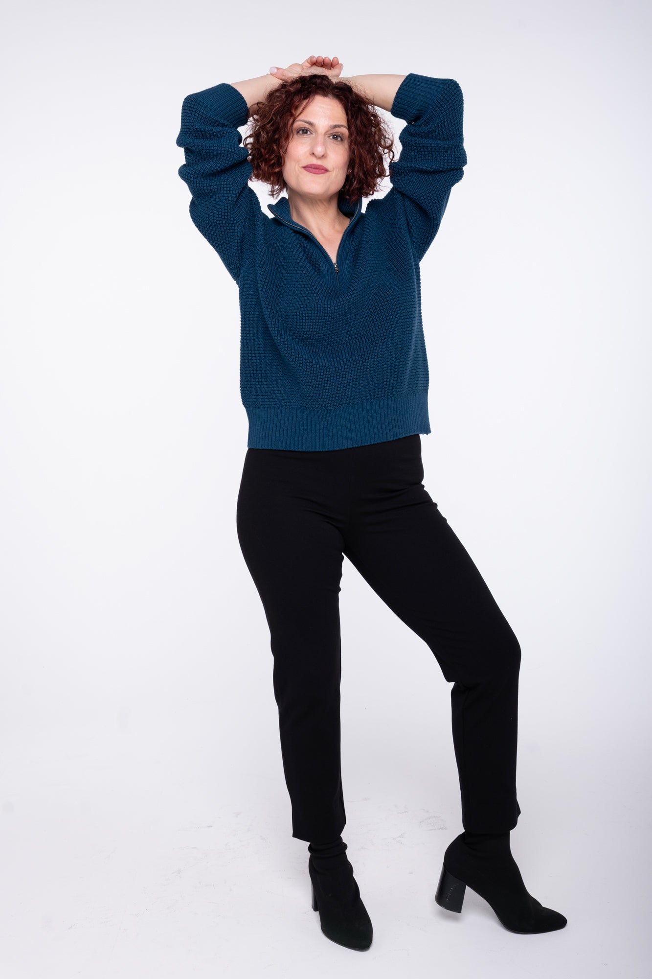Morgan Quarter Zip Sweater – Biita